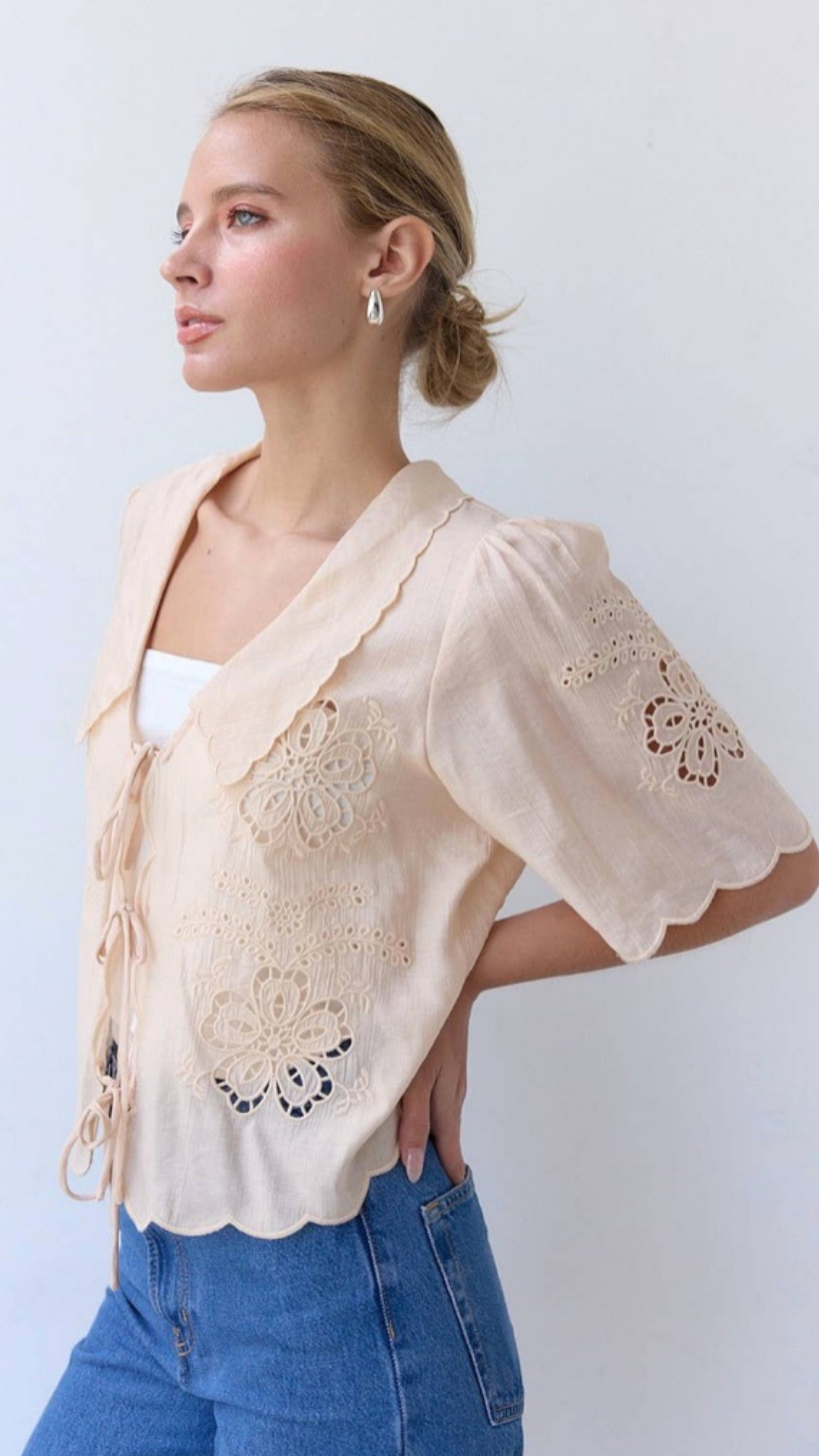 Ember Lace Top